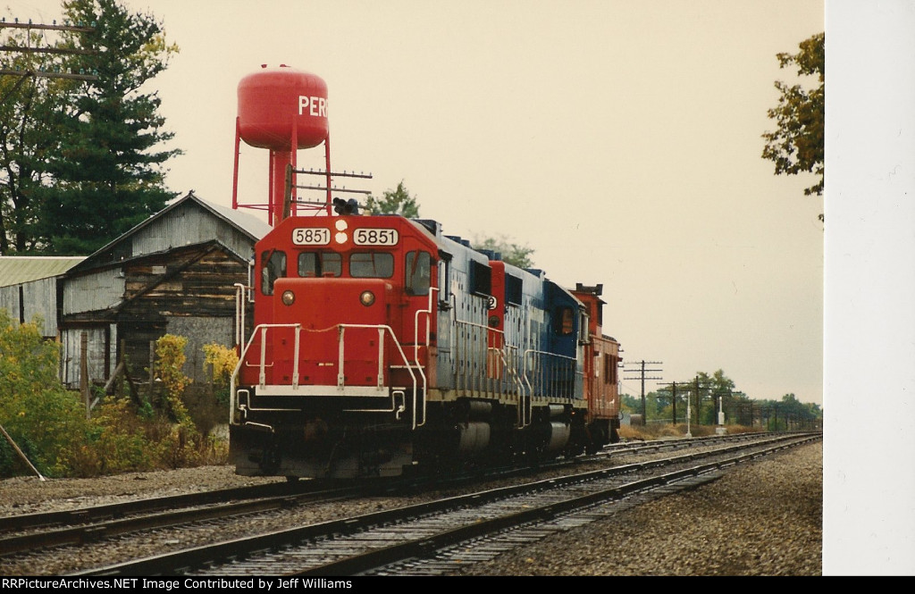 Two Engines and a Caboose